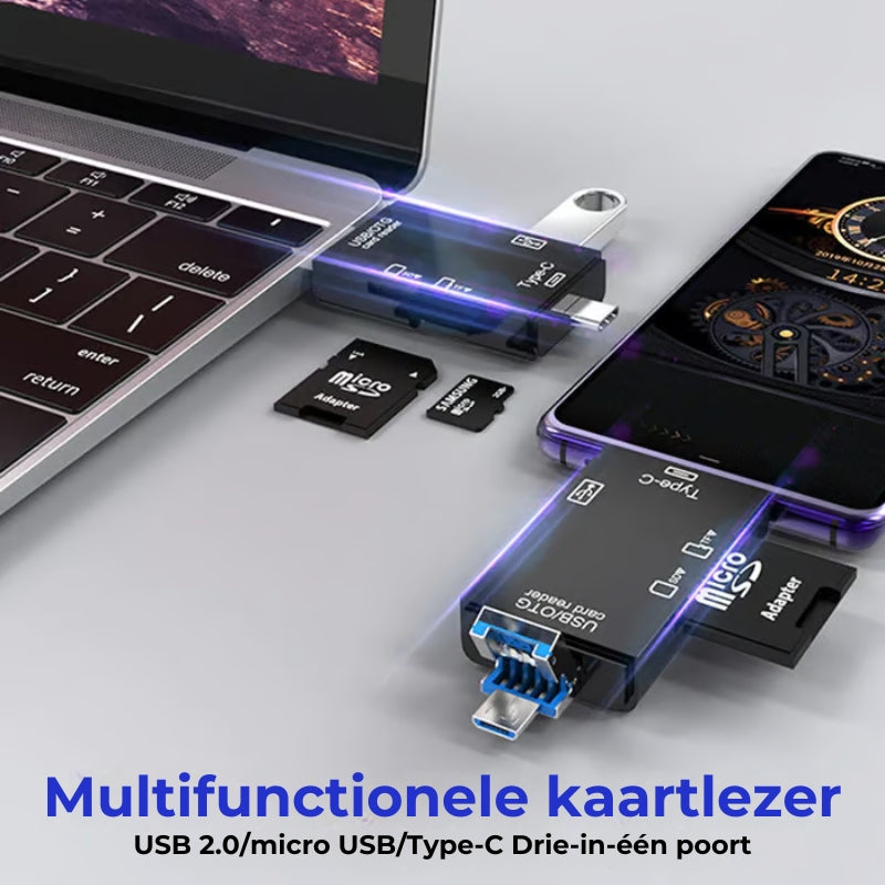 💥6-in-1 Media Kaartlezer – GadgetReus